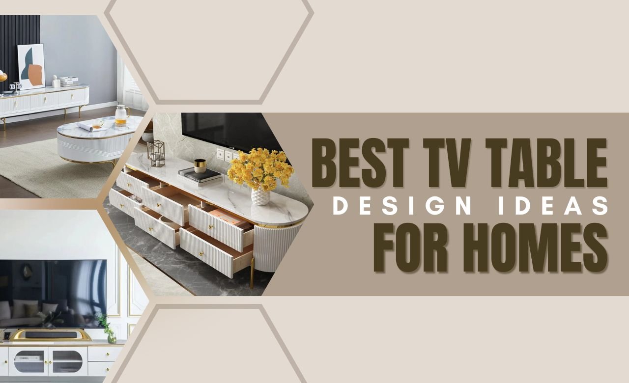 7 Best TV Table Design Ideas for Style in Dubai, UAE | SHAGHAF HOME