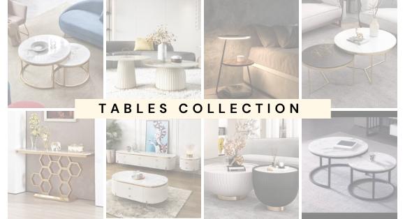 Modern Tables Sets in Dubai (UAE) | SHAGHAF HOME