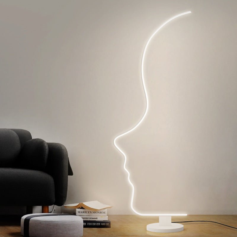 Face Art Floor Lamp | Face Floor Lamp | SHAGHAF HOME – SHAGHAF HOME